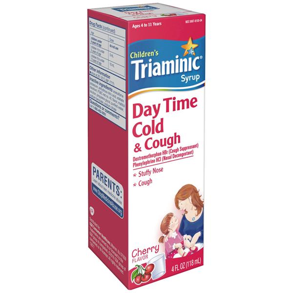 Triaminic Syrup Day Time Cold & Cough Cherry | Hy-Vee Aisles Online ...