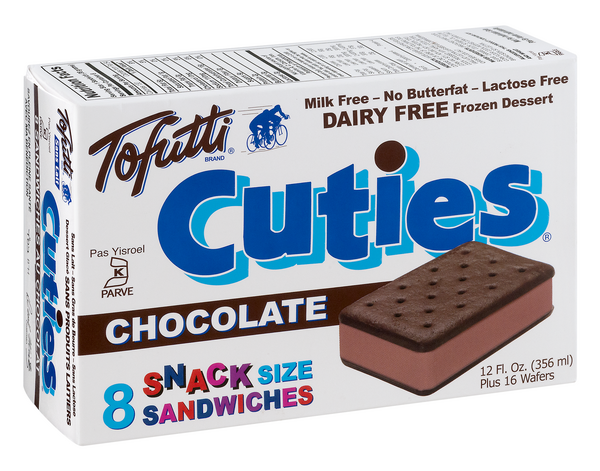 Tofutti Cuties Snack Size Sandwiches Chocolate 8Ct | Hy-Vee Aisles ...