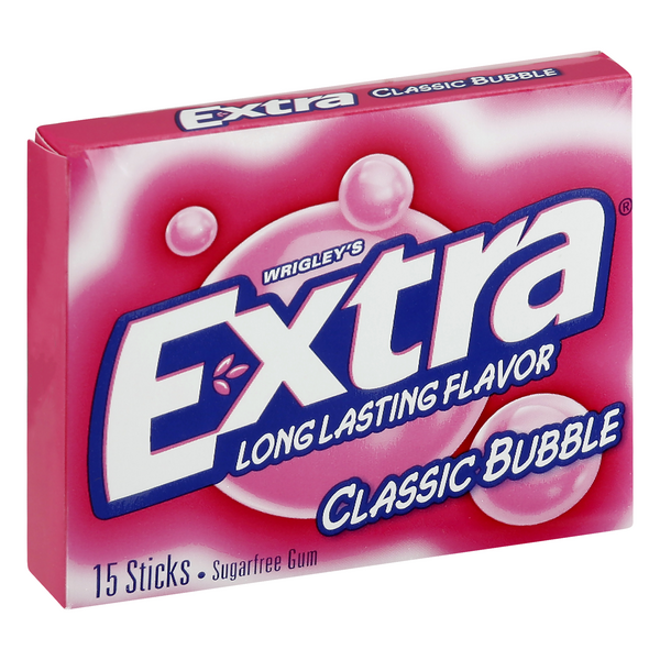 Wrigley's Extra Classic Bubble Sugarfree Gum | Hy-Vee Aisles Online ... Wrigley's Extra Classic Bubble Sugarfree Gum | Hy-Vee Aisles Online ...