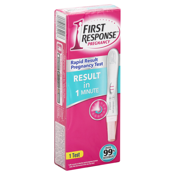 First Response Rapid Result in 1 Minute Pregnancy Test | Hy-Vee Aisles ...
