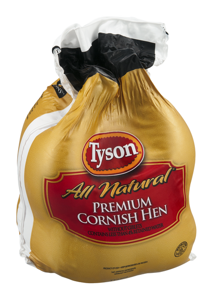 Tyson All Natural Premium Cornish Hen | Hy-Vee Aisles Online Grocery ...