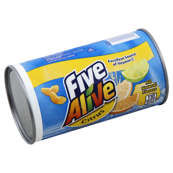 Five Alive Citrus Beverage Frozen Concentrate | Hy-Vee Aisles Online ...