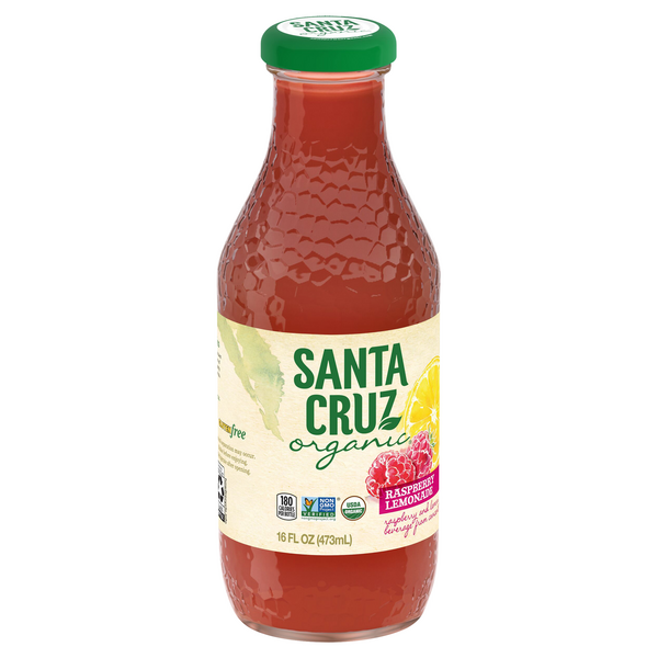Santa Cruz Organic Lemonade, Raspberry | Hy-Vee Aisles Online Grocery ...