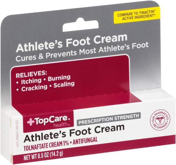 TopCare Athlete's Foot Cream | Hy-Vee Aisles Online Grocery Shopping