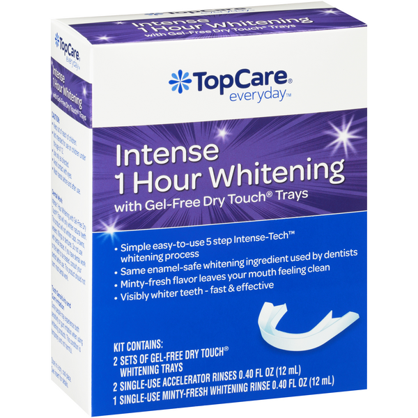 TopCare Intense 1 Hour Whitening Kit Hy Vee Aisles Online Grocery Shopping