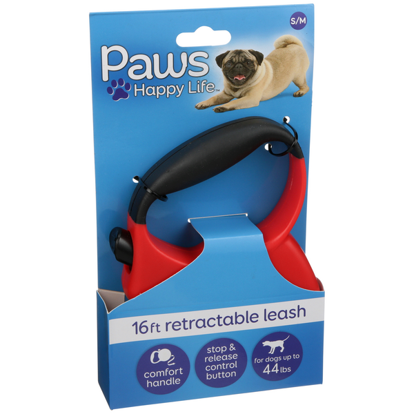 Paws Premium For Small Dogs 16 Ft Retractable Lead | Hy-Vee Aisles ...