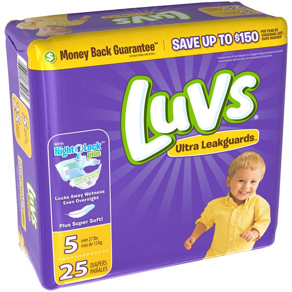 Luvs with Ultra Leakguards Size 5 Diapers | Hy-Vee Aisles Online ...