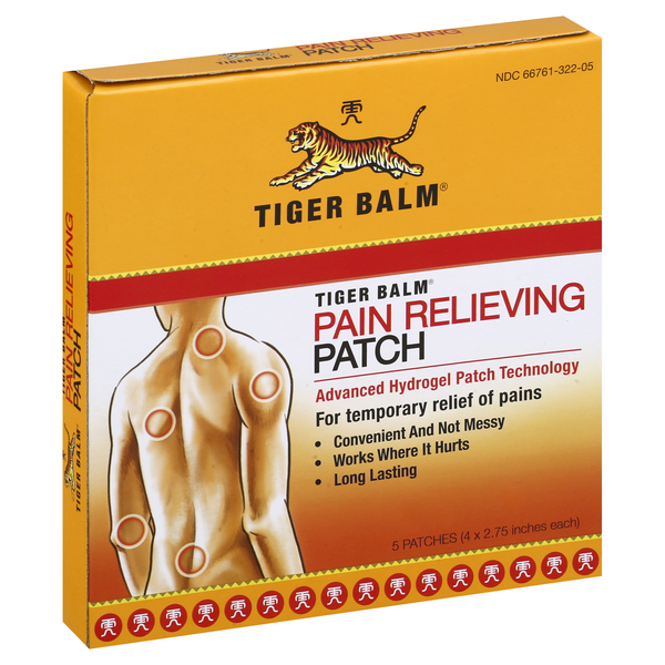 Tiger Balm Pain Relieving Patch | Hy-Vee Aisles Online Grocery Shopping