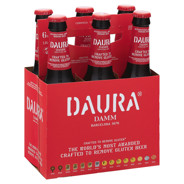Daura Damm Gluten Free Beer 6Pk | Hy-Vee Aisles Online Grocery Shopping