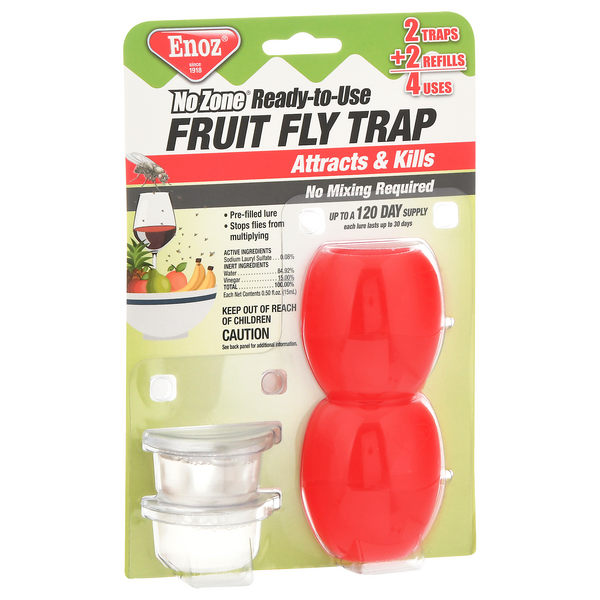 Enoz Fruit Fly Traps | Hy-Vee Aisles Online Grocery Shopping