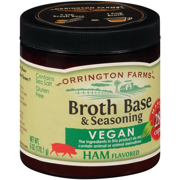 Orrington Farms Vegan Ham Flavored Broth Base & Seasoning | Hy-Vee ...