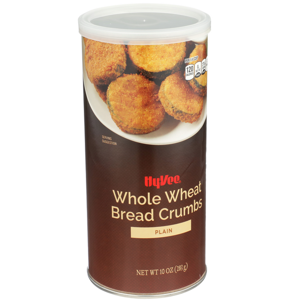 Hy-Vee Plain Whole Wheat Bread Crumbs | Fig App