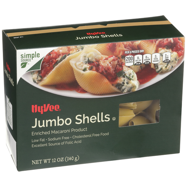Hy-Vee Jumbo Shells | Hy-Vee Aisles Online Grocery Shopping