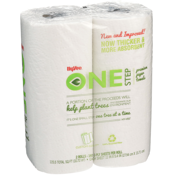 Hy-Vee One Step Premium Paper Towels | Hy-Vee Aisles Online Grocery ...