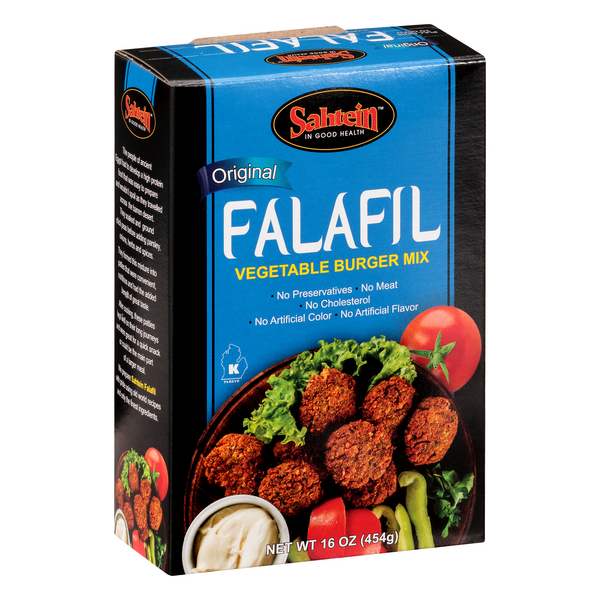 Sahtein Original Falafil Vegetable Burger Mix | Hy-Vee Aisles Online ...