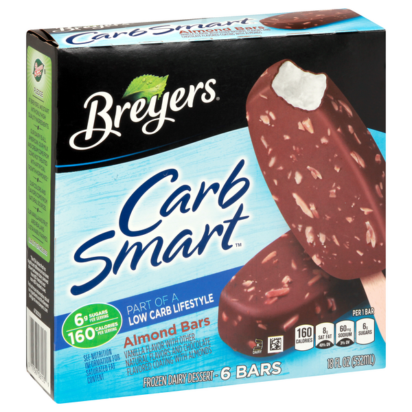 Breyers Carbsmart Almond Ice Cream Bars at Ina Lillard blog