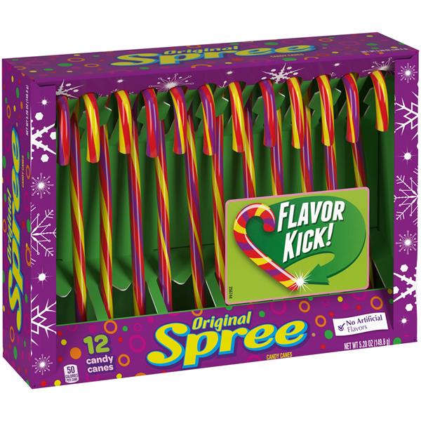 Spree Original Candy Canes 12Ct | Hy-Vee Aisles Online Grocery Shopping Spree Original Candy Canes 12Ct | Hy-Vee Aisles Online Grocery Shopping