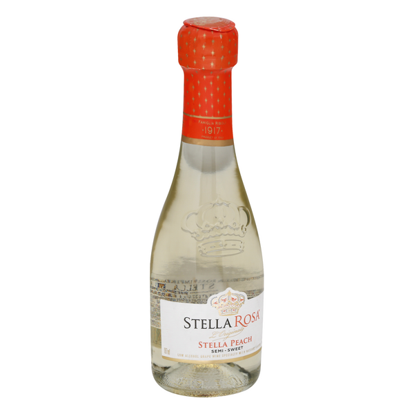 Stella Rosa Peach Semi-Sweet White Wine 187mL | Hy-Vee Aisles Online ...