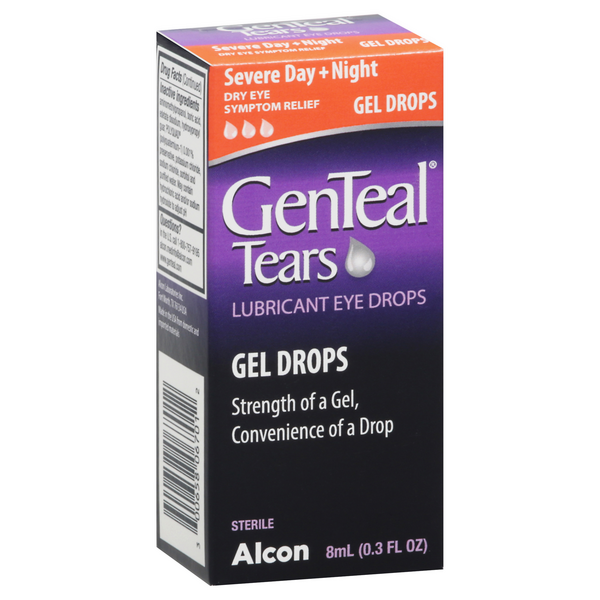 GenTeal Tears Gel Drops, Severe Day +Night | Hy-Vee Aisles Online ...