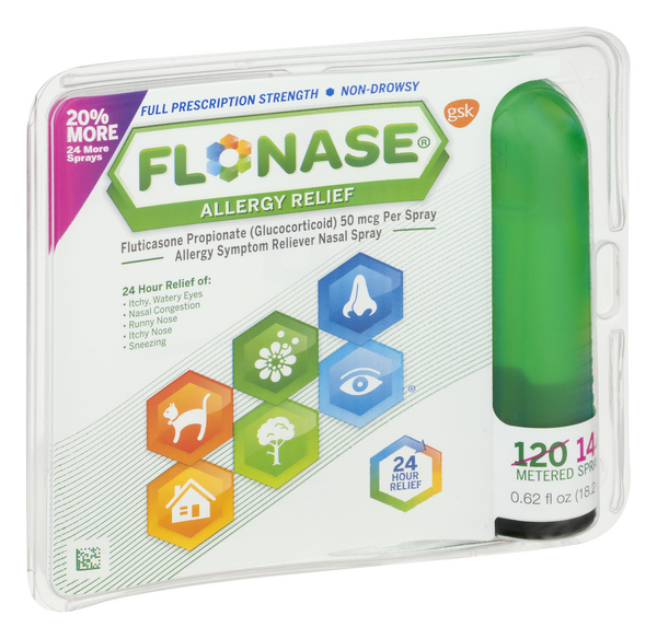 Flonase Allergy Relief 144 Metered Nasal Spray | Hy-Vee Aisles Online ...