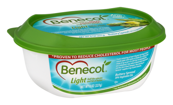Benecol Light 39% Vegetable Oils Buttery Spread 8 oz | Hy-Vee Aisles ...