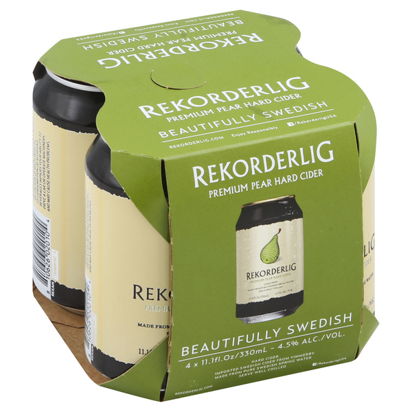 Rekorderlig Pear Hard Cider 4Pk | Hy-Vee Aisles Online Grocery Shopping
