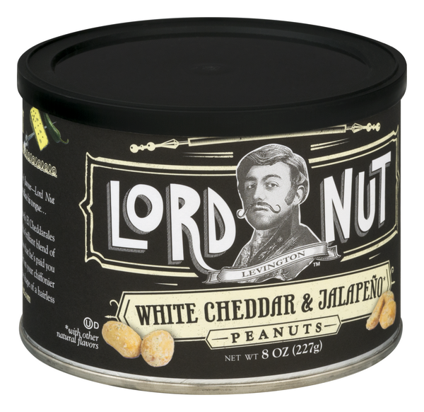 Lord Nut White Cheddar & Jalapeno Peanuts | Hy-Vee Aisles Online ...