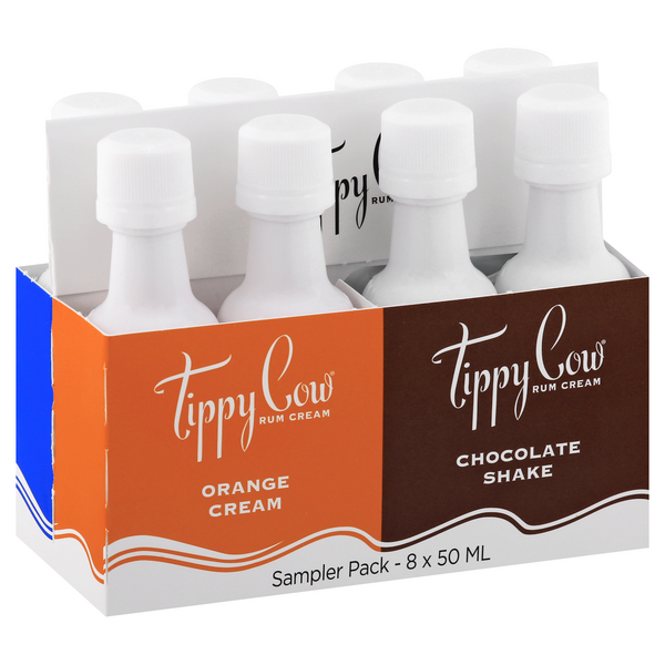 Tippy Cow Rum Cream, Sampler Pack 8Pk | Hy-Vee Aisles Online Grocery ...