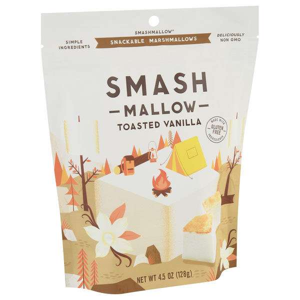 Smash Mallow Marshmallows, Toasted Vanilla | Hy-Vee Aisles Online ...