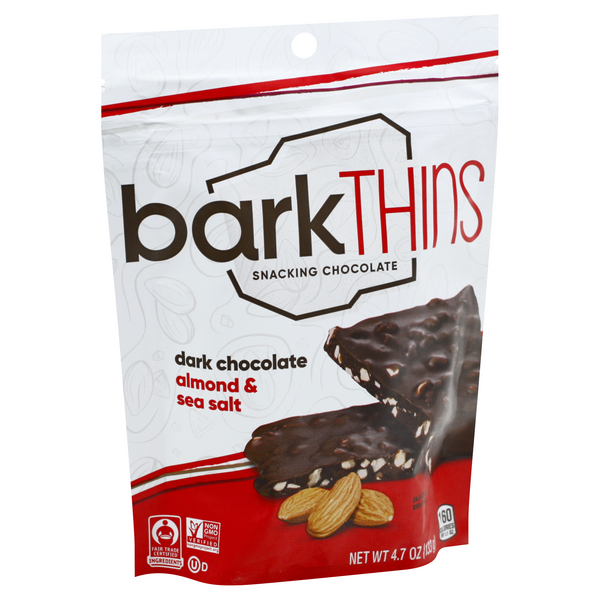 Barkthins Snacking Chocolate, Dark Chocolate, Almond & Sea Salt | Hy ... Barkthins Snacking Chocolate, Dark Chocolate, Almond & Sea Salt | Hy ...