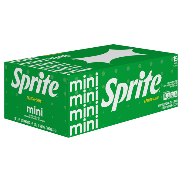 Sprite Mini, 15Pk | Hy-Vee Aisles Online Grocery Shopping
