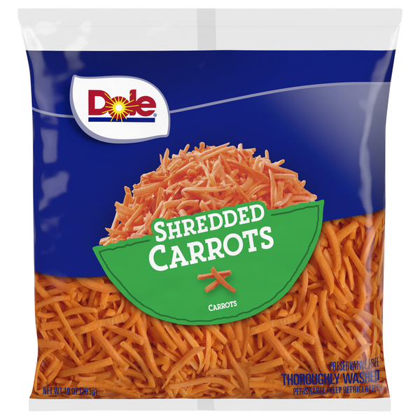Shredded Carrots