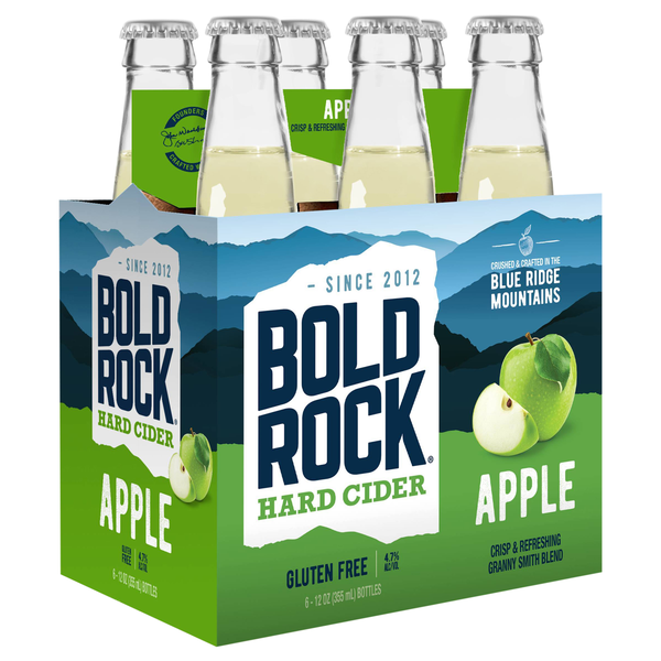 Bold Rock Hard Cider, Virginia Apple, Granny Smith 6Pk | Hy-Vee Aisles ...
