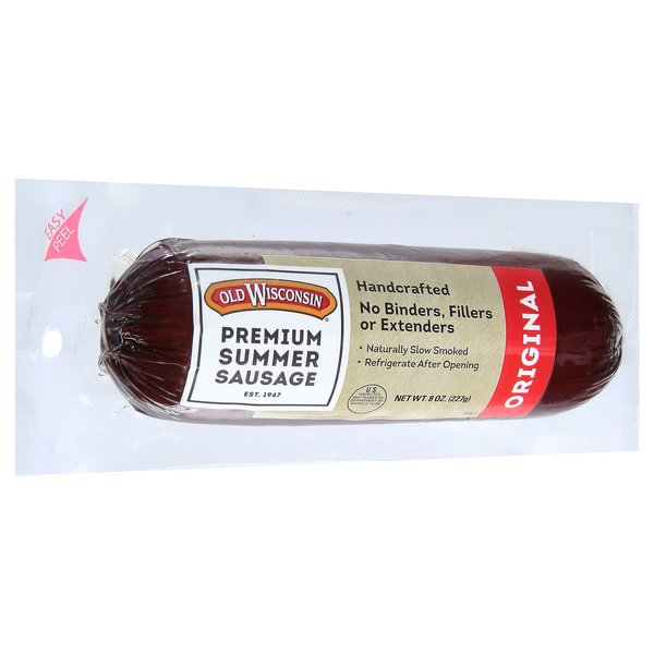 Old Wisconsin Original Premium Summer Sausage | Hy-Vee Aisles Online ...