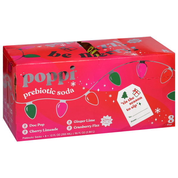 Poppi Holiday Variety Pack 8ct | Hy-Vee Aisles Online Grocery Shopping