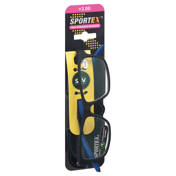 Sportex Performance Readers, +3.00 | Hy-Vee Aisles Online Grocery Shopping