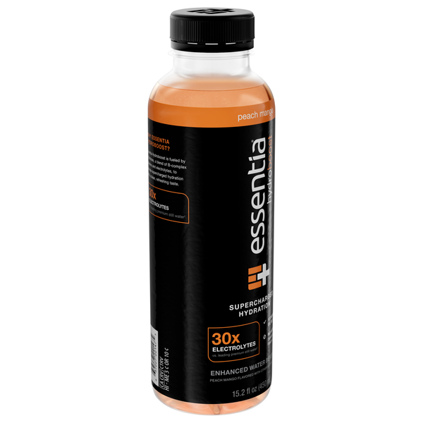 Essentia HydroBoost Enhanced Water Beverage, Peach Mango | Hy-Vee ...