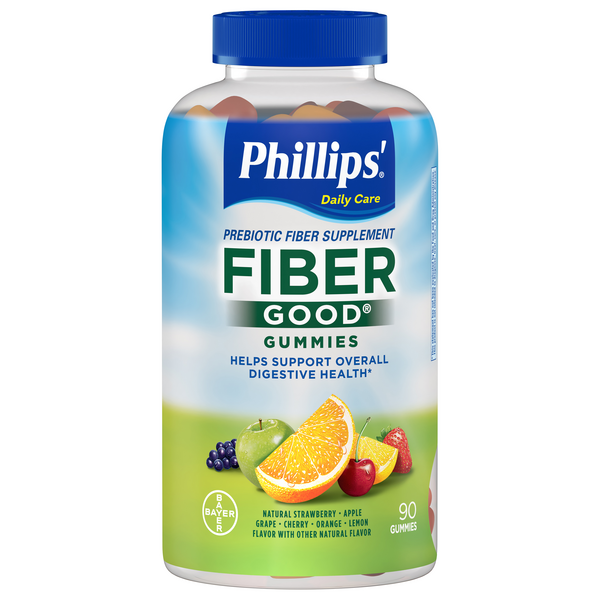 Phillips' Fiber Good Soluble Fiber Supplement Gummies | Hy-Vee Aisles ...