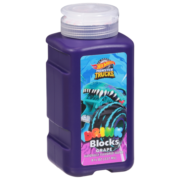 Drink Blocks Water, Hotwheels Monster Trucks, Grape | Hy-Vee Aisles ...