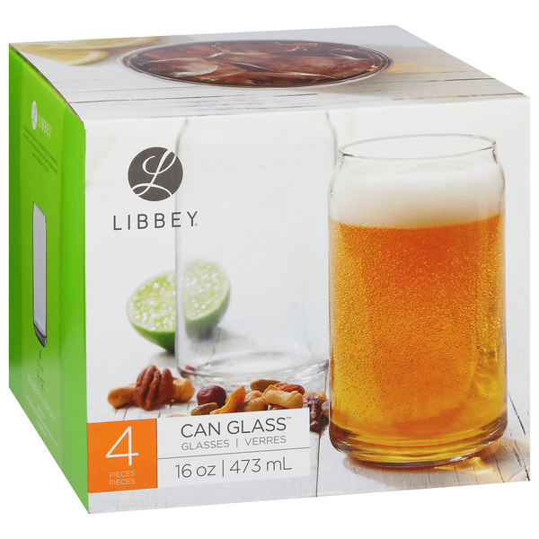 Libbey Drinking Can Glass 4ct | Hy-Vee Aisles Online Grocery Shopping