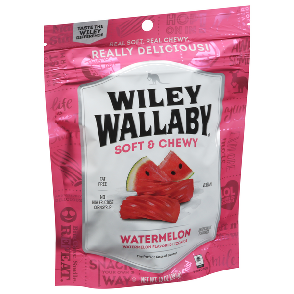 Wiley Wallaby Gourmet Watermelon Liquorice | Hy-Vee Aisles Online ...