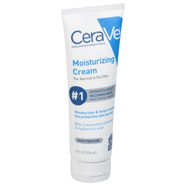 CeraVe Moisturizing Cream, Rich Texture | Hy-Vee Aisles Online Grocery ...