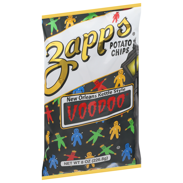 Zapp's Voodoo New Orleans Kettle Style Potato Chips 8 oz | Hy-Vee ...