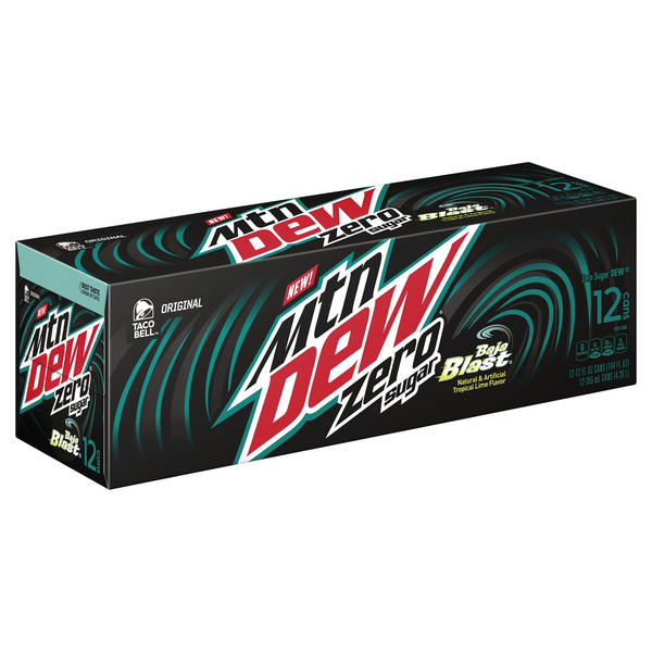 Mountain Dew Baja Blast 12 Pack