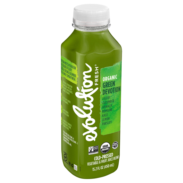 Evolution Fresh Cold-Pressed Organic Greens & Kale Vegetable and Fruit ...
