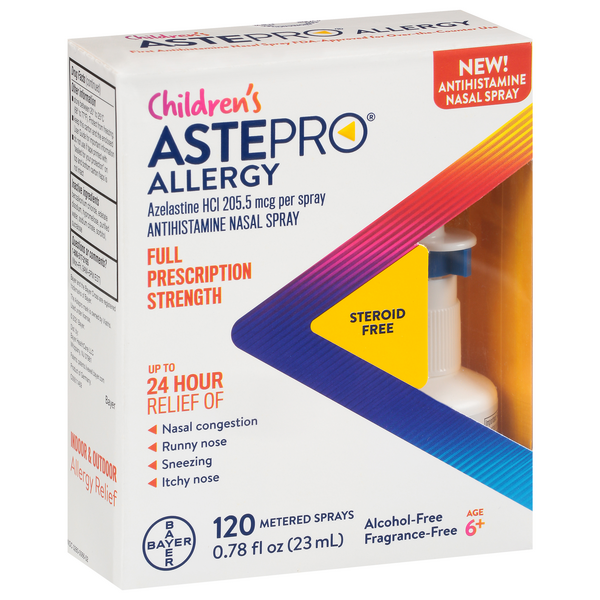 Astepro Children's Nasal Spray, Antihistamine, Full Prescription ...