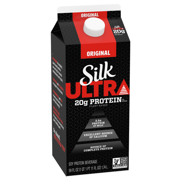 Silk Ultra Original Soy Protein Beverage | Hy-Vee Aisles Online Grocery ...
