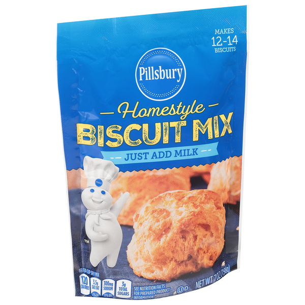 Pillsbury Homestyle Biscuit Mix 7 oz | Hy-Vee Aisles Online Grocery ...