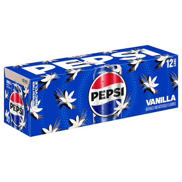 Pepsi Vanilla 12Pk | Hy-Vee Aisles Online Grocery Shopping
