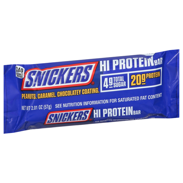 Snickers Hi Protein Bar | Hy-Vee Aisles Online Grocery Shopping